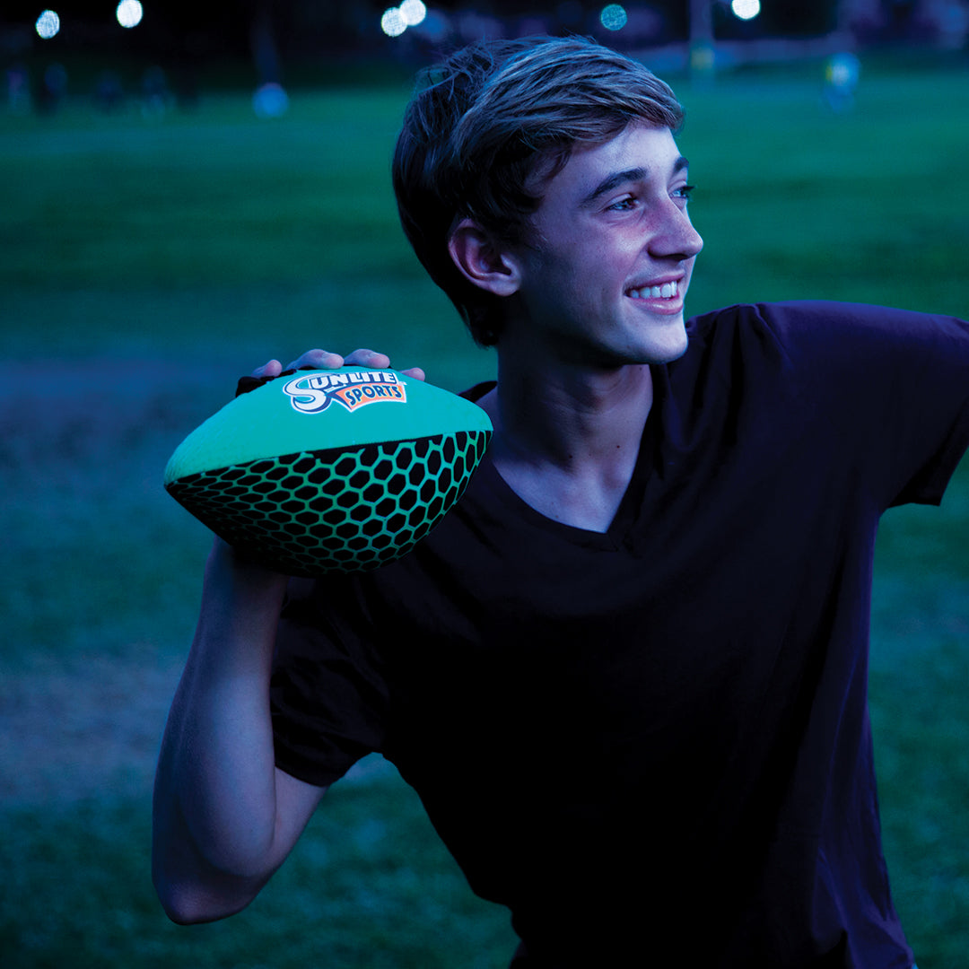 Glow In The Dark Waterproof Football - Illuminate Your Game – Sunlite ...