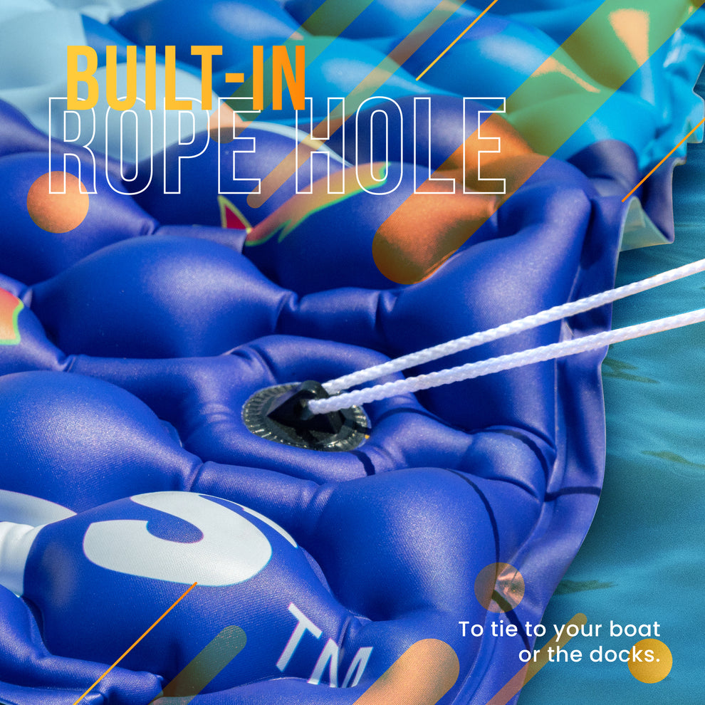 Giant Water Mattress Float & Inflatable Raft - Enjoy Summer Fun with a ...